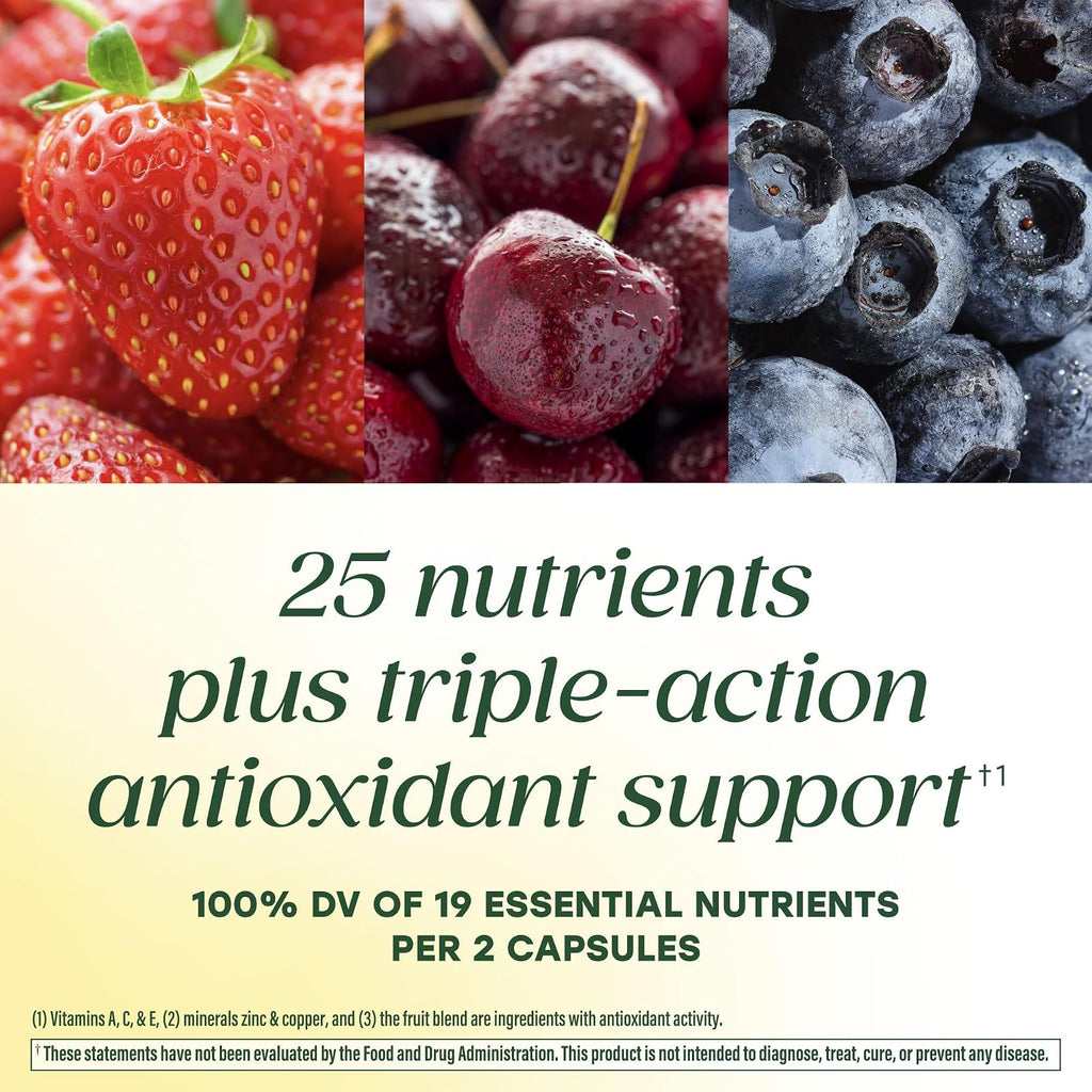 Natural ingredients in MegaFood multivitamins