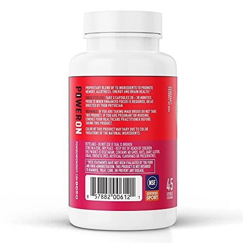 natural ingredients in Power On Nootropic