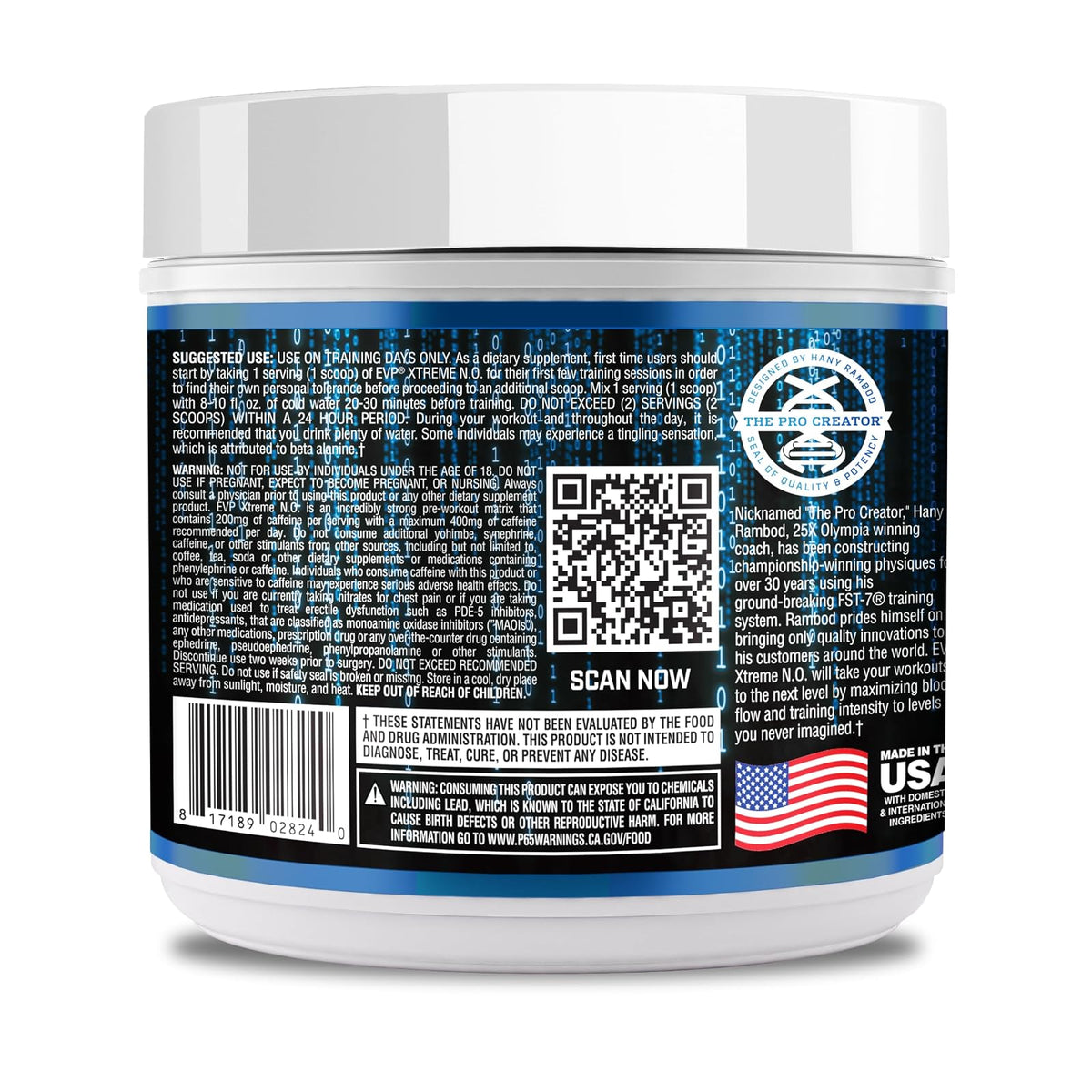 Natural ingredients in pre-workout formula