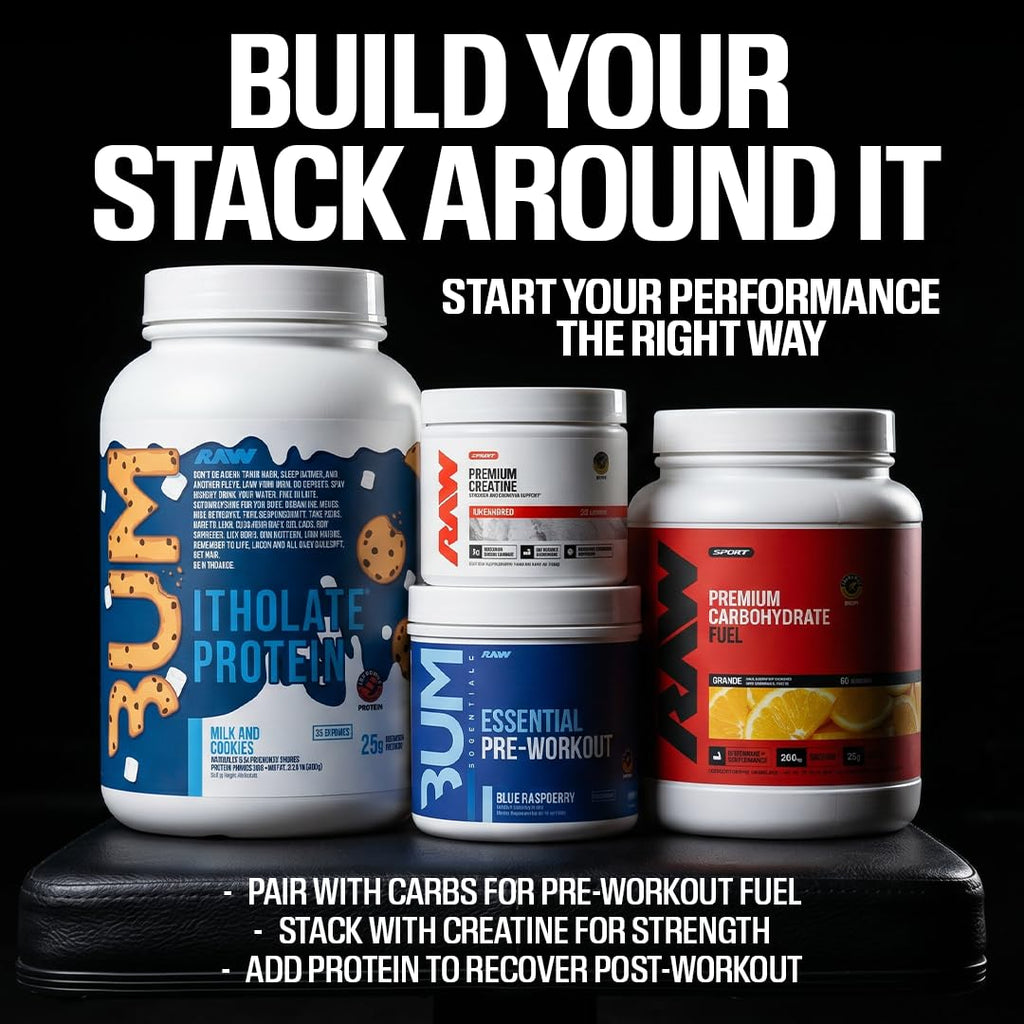 natural ingredients in pre-workout powder