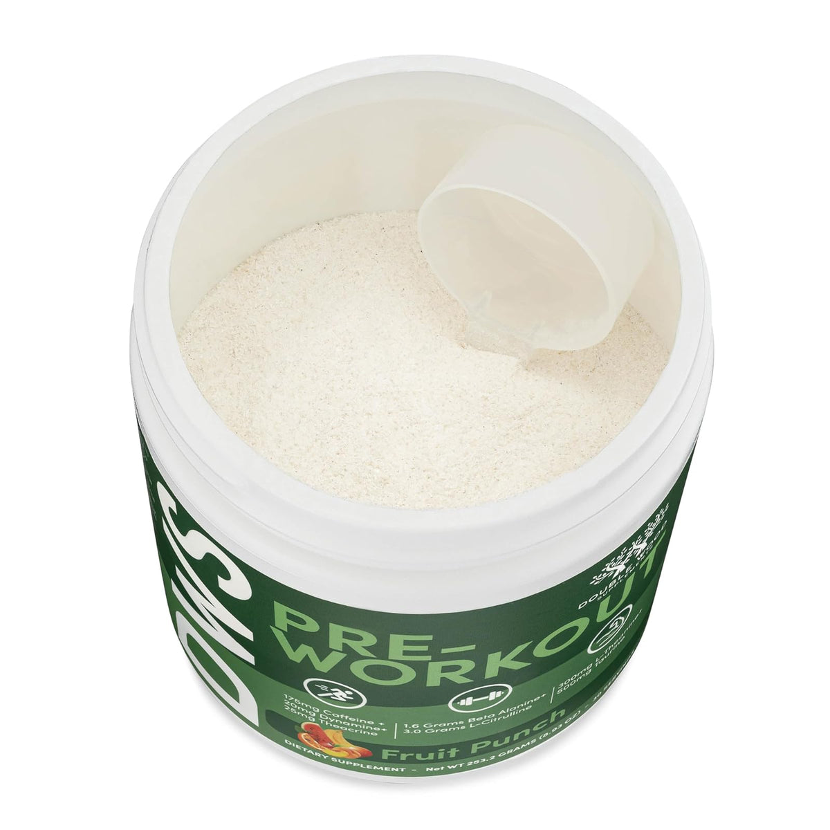 natural ingredients in pre-workout powder