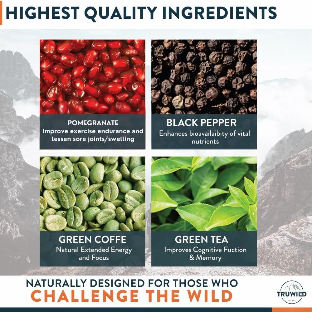 natural ingredients in pre-workout supplement