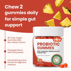 natural ingredients in probiotic gummies