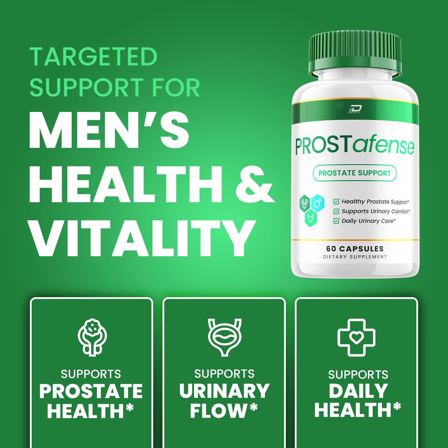 Natural ingredients in Prostafense formula