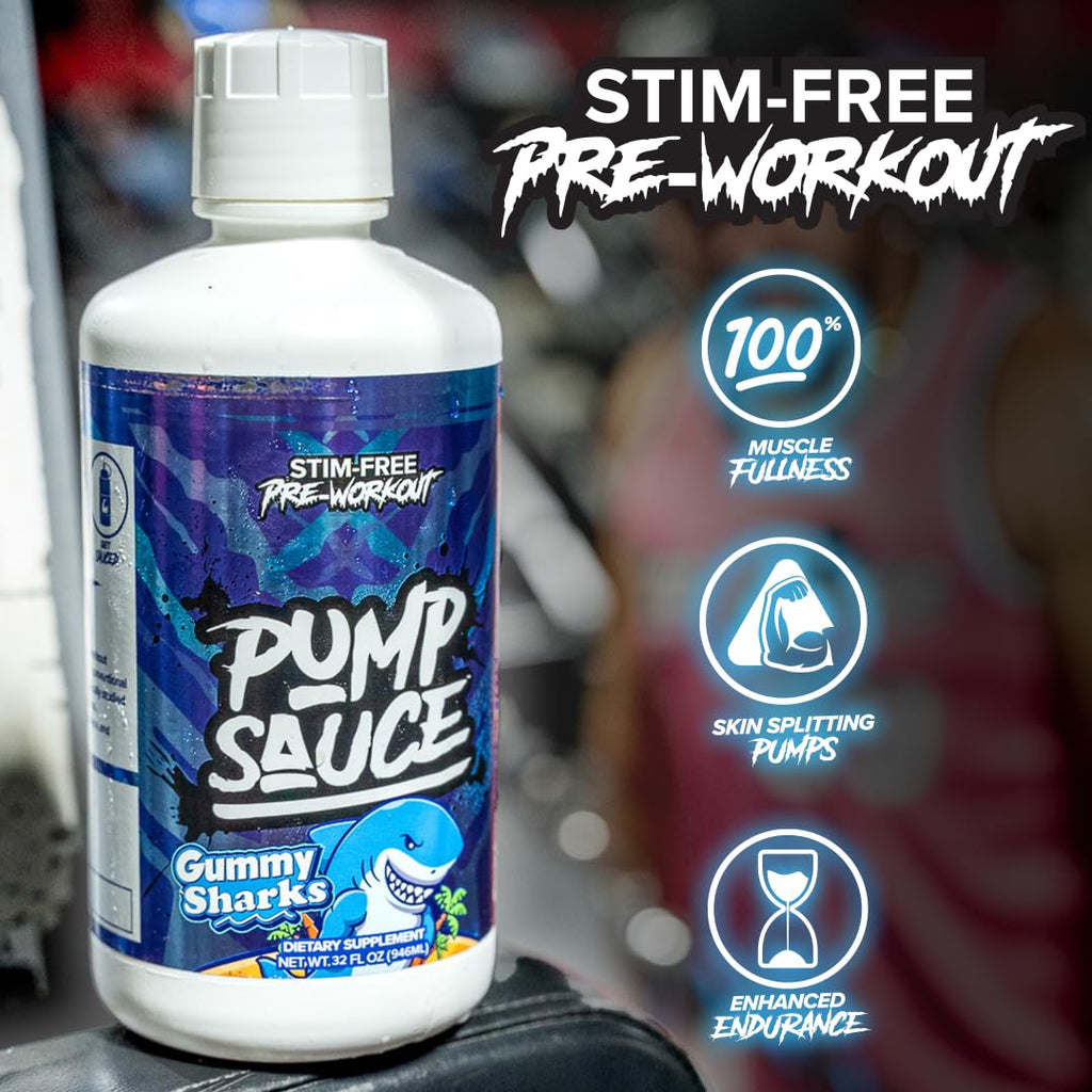 Natural ingredients in Pump Sauce pre-workout