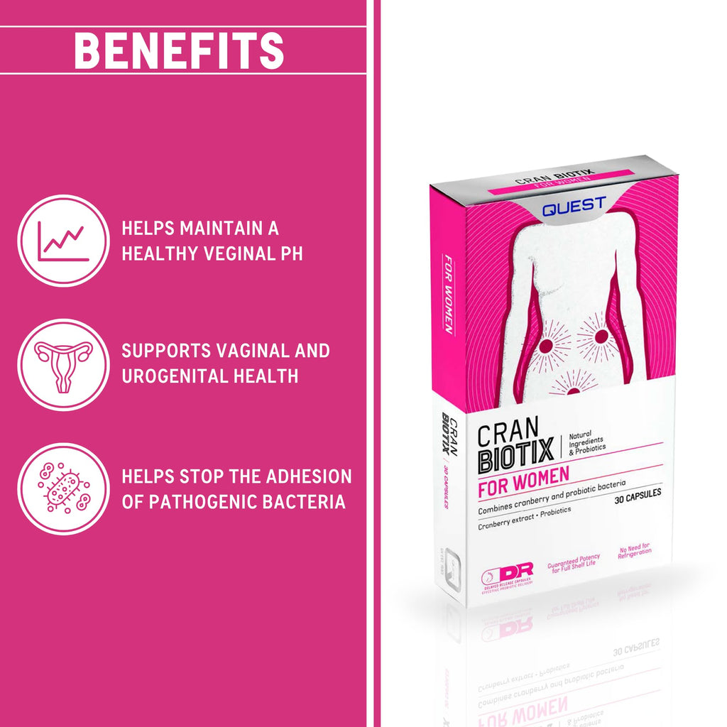 natural ingredients in Quest Cranbiotix