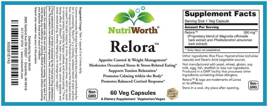 natural ingredients in Relora capsules