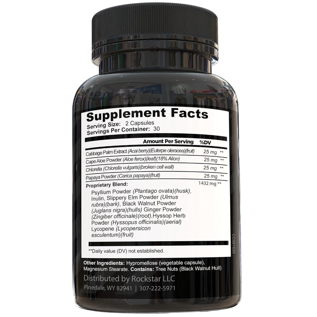 natural ingredients in Rockstar fat burners