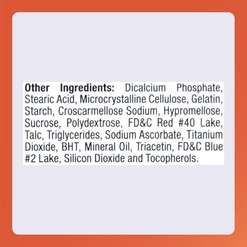 Natural ingredients in Rugby Daily vitamins