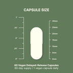 Natural ingredients in vegan capsules