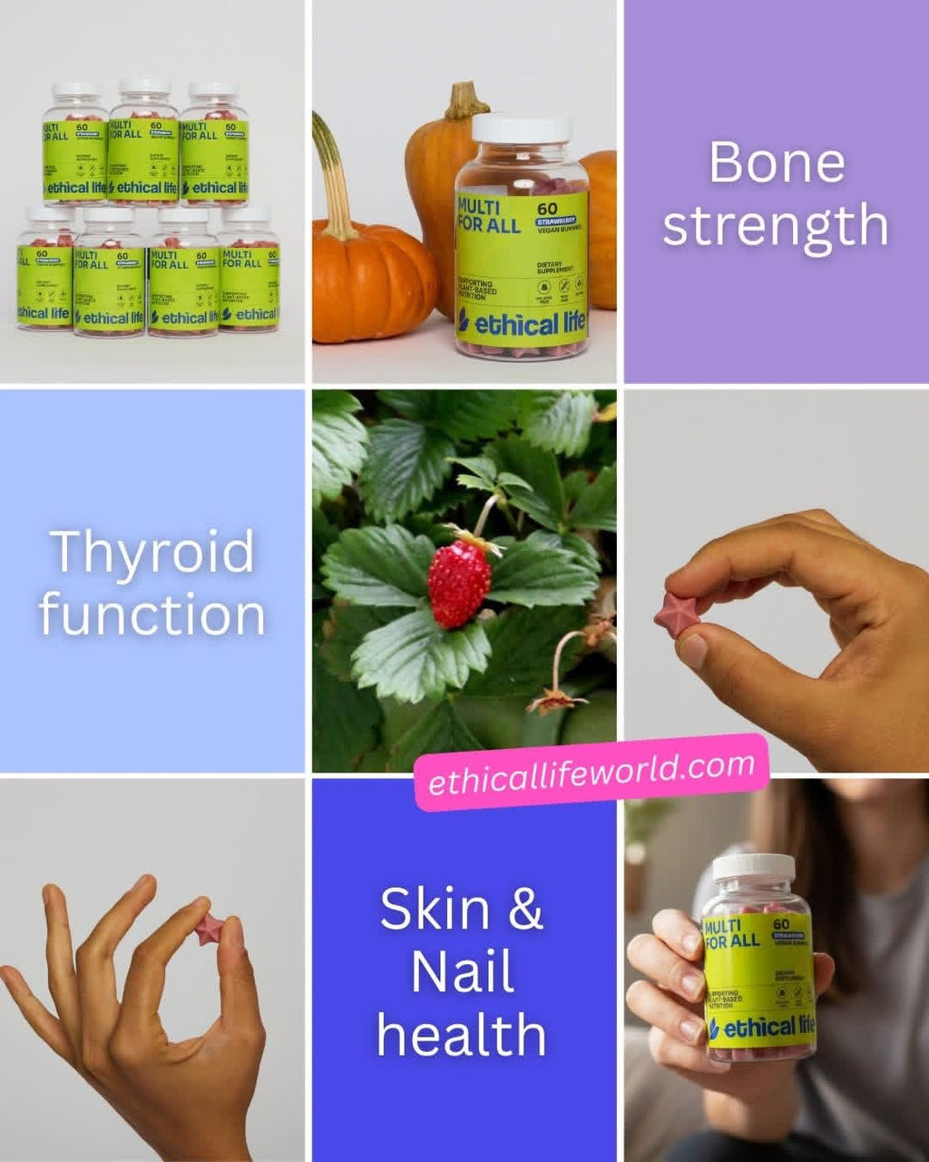 natural ingredients in vegan multivitamins