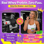 natural ingredients in whey protein gummies