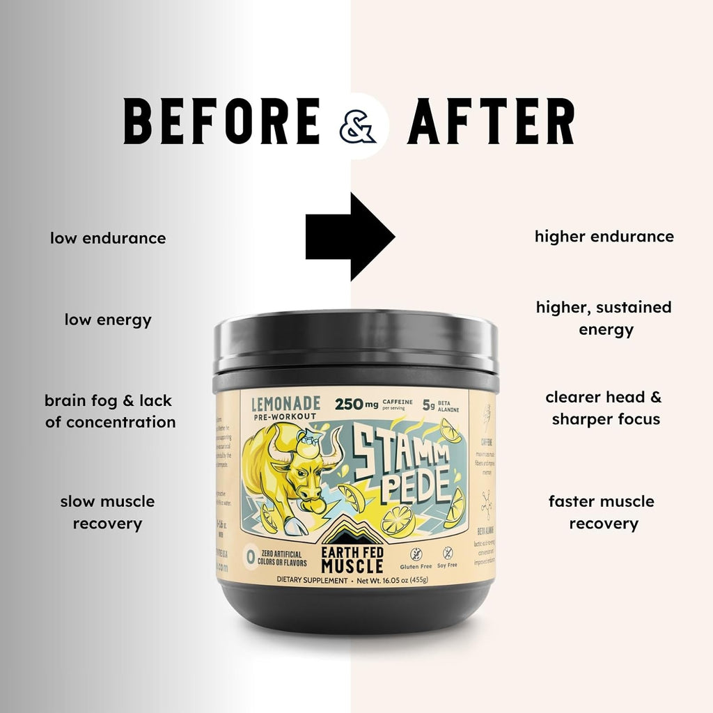 natural ingredients pre-workout supplement