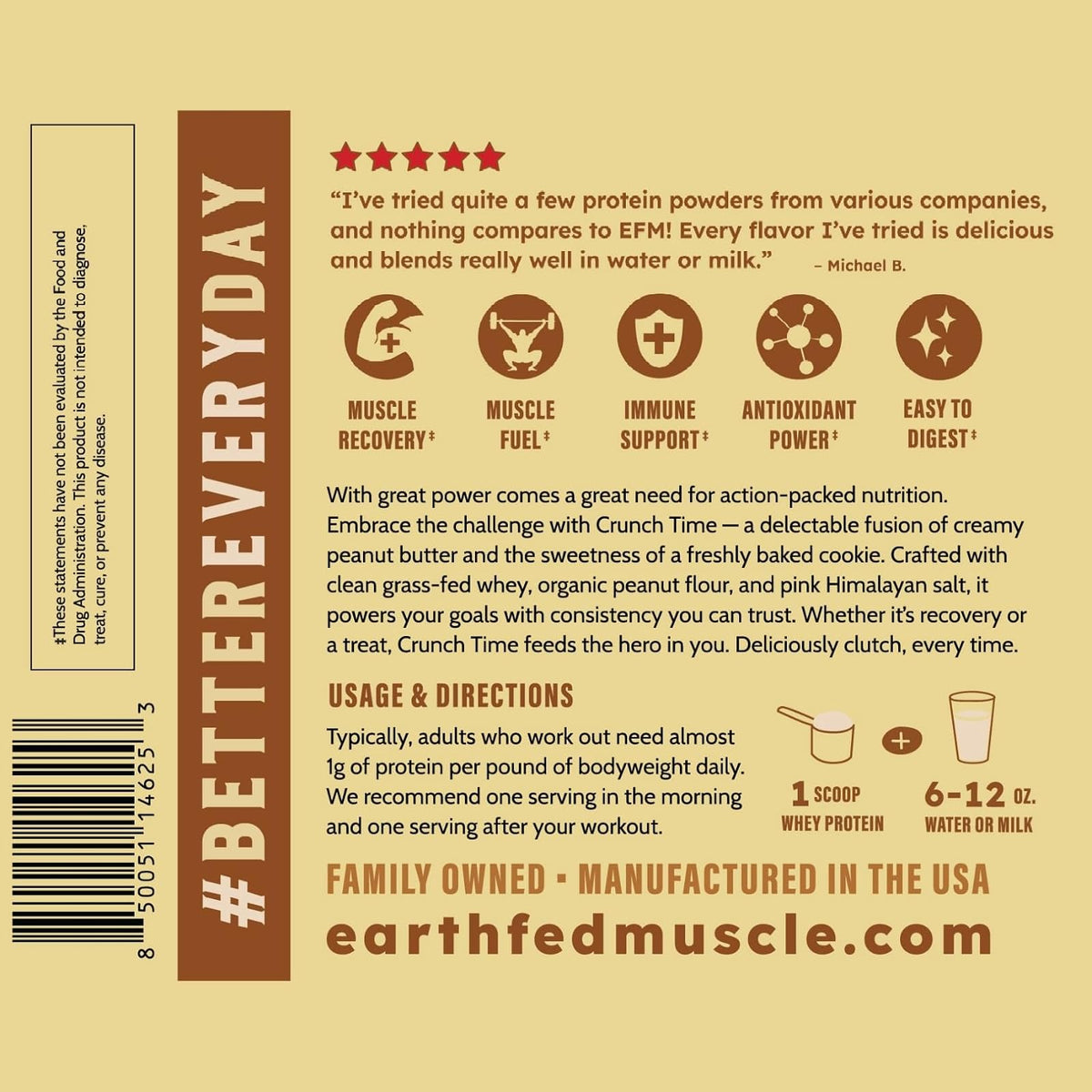 natural ingredients whey protein blend