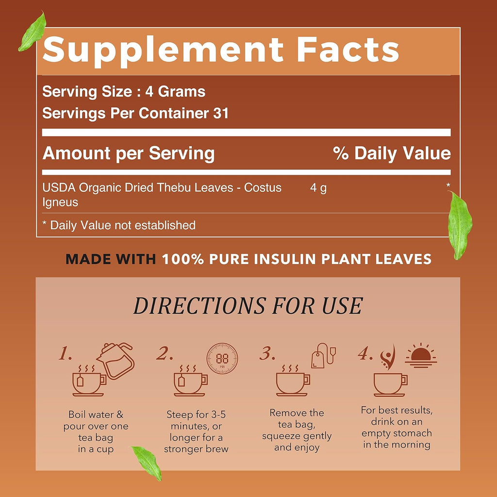 natural insulin plant tea benefits