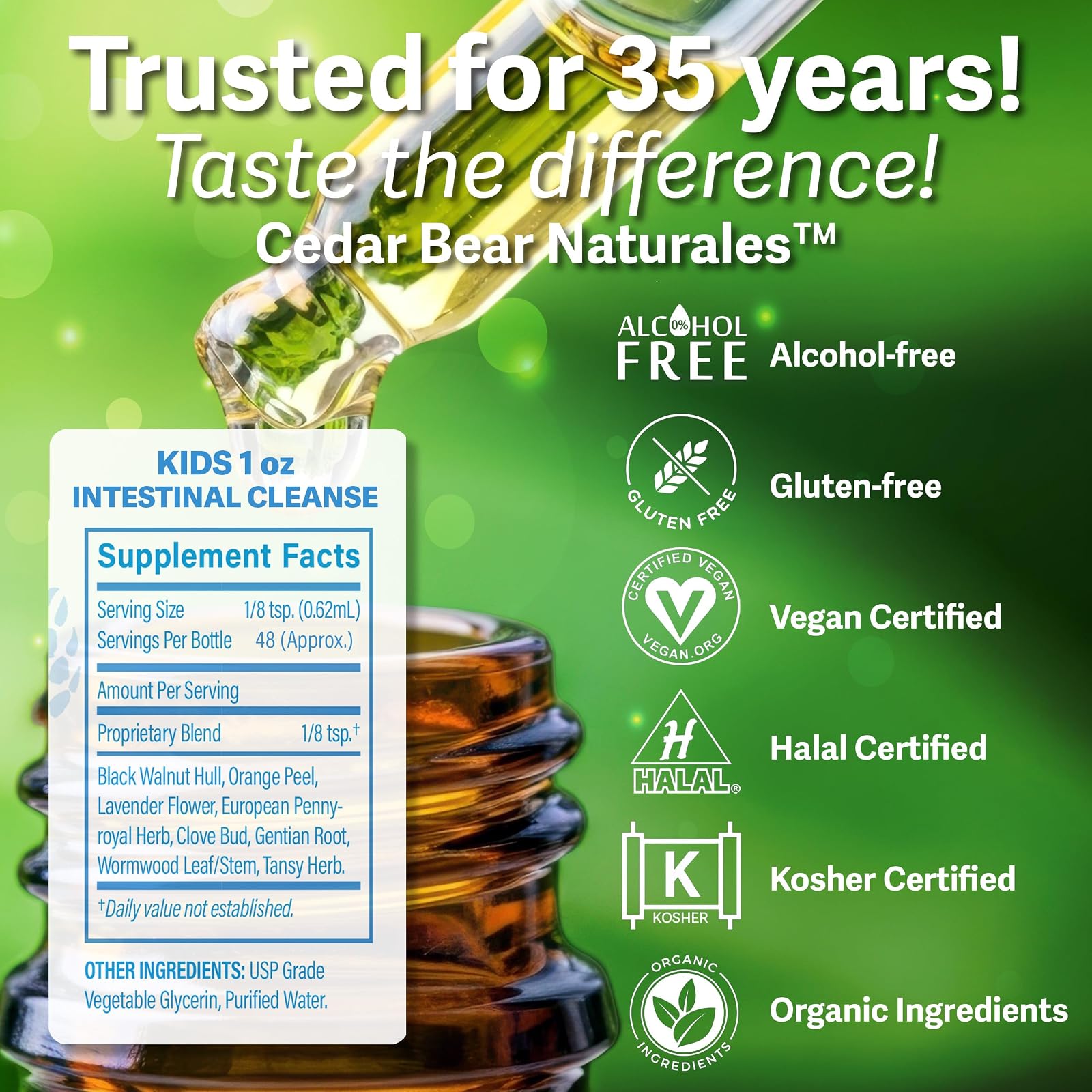 natural intestinal cleanse liquid supplement
