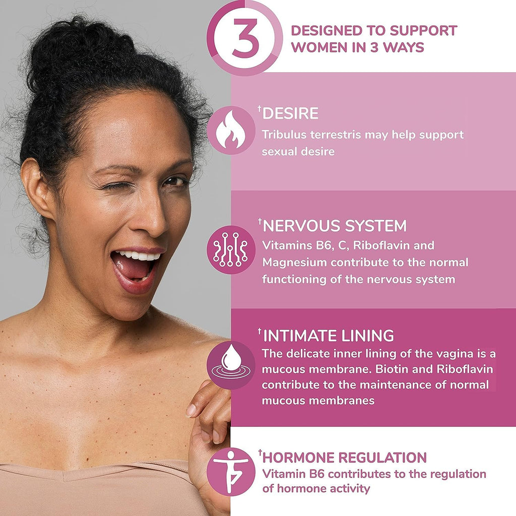 Natural intimacy support with tribulus