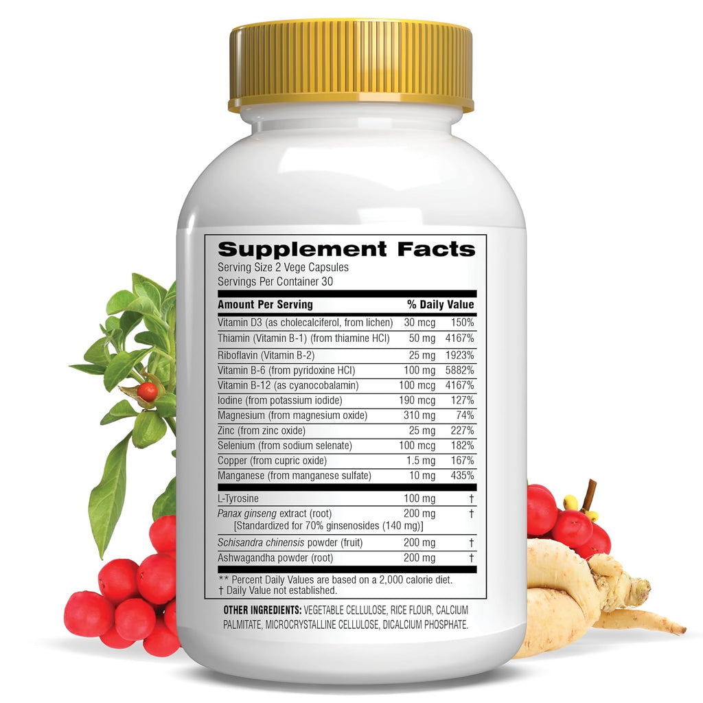 natural iodine capsules for energy support