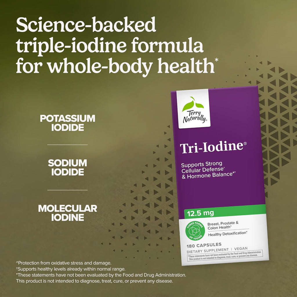 Natural iodine for energy boost