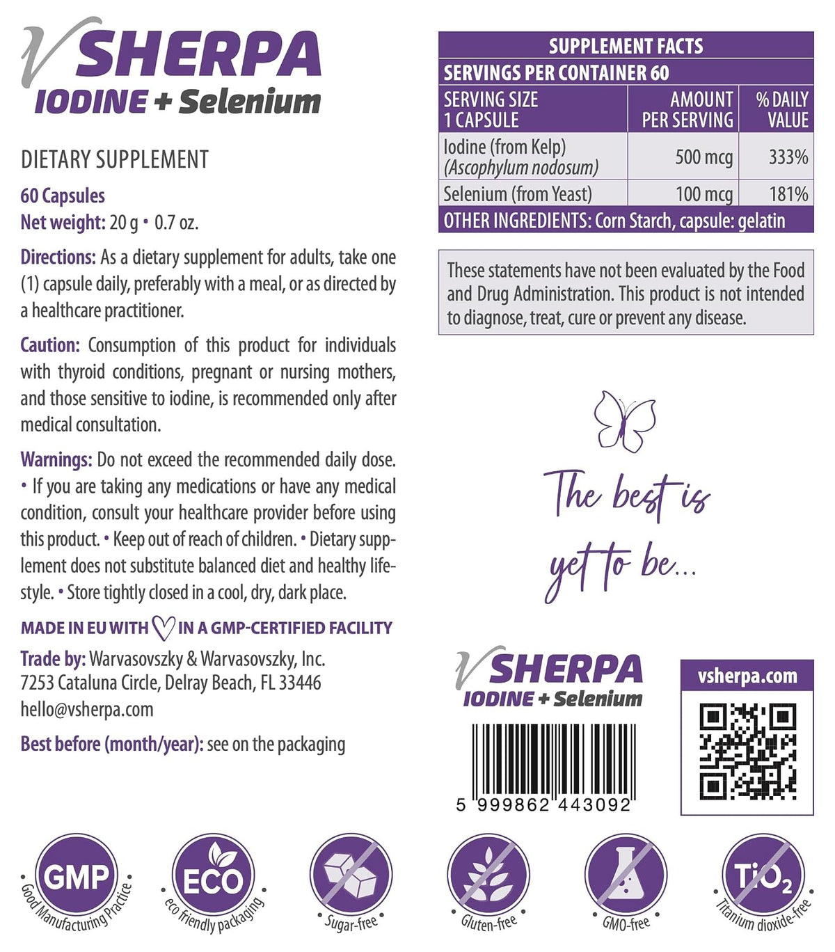 natural iodine selenium blend for daily nutrition
