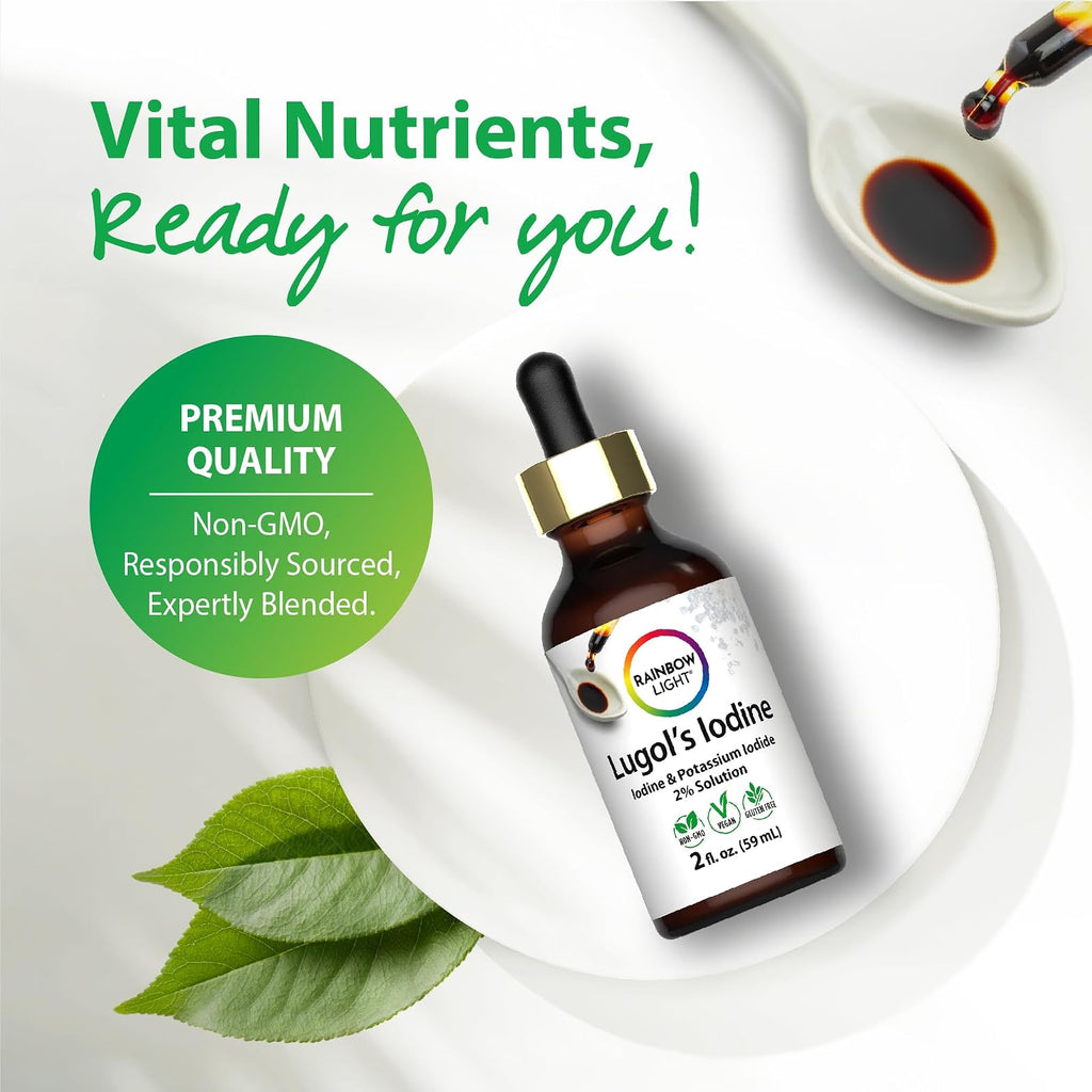 Natural iodine solution for energy boost