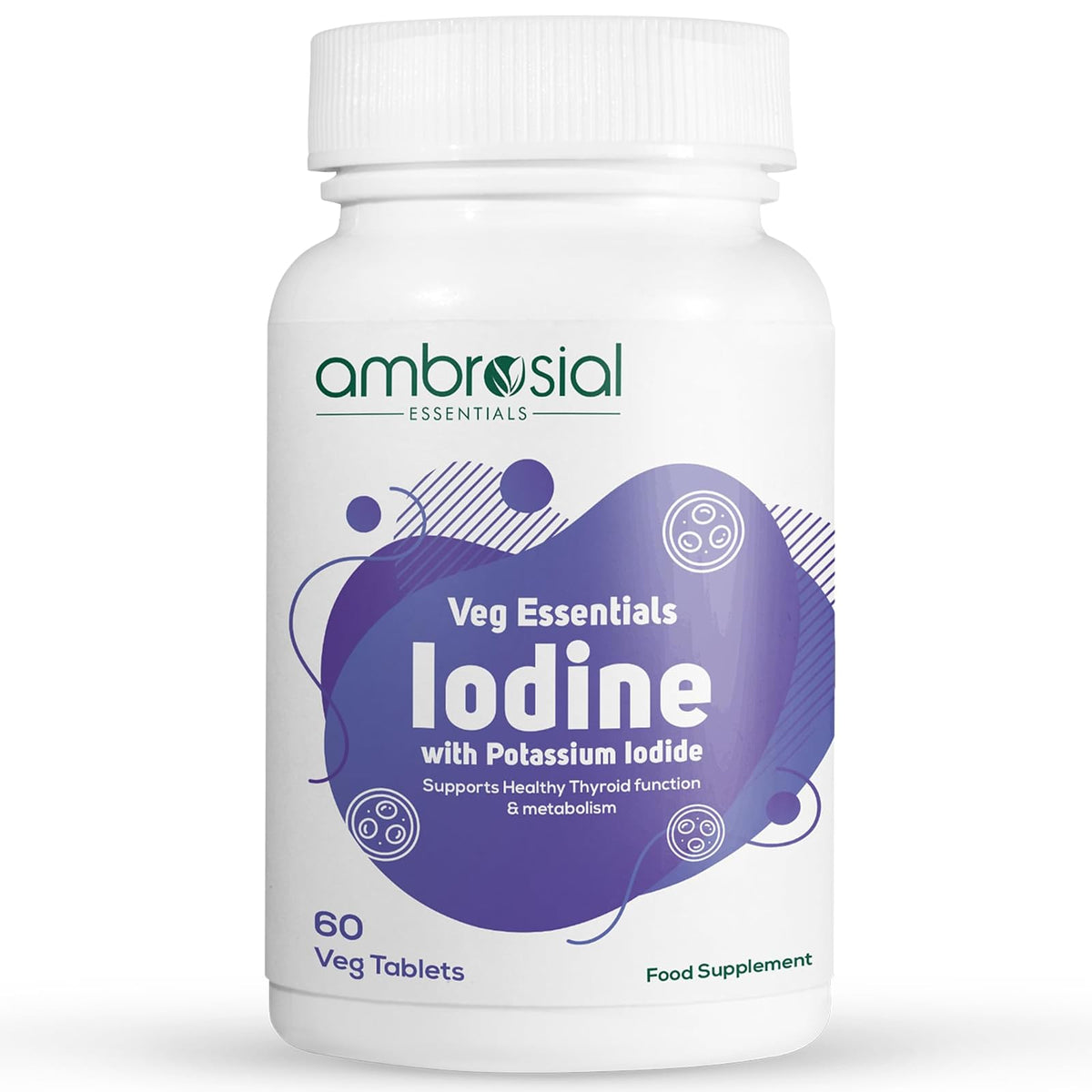 Natural iodine source for energy support