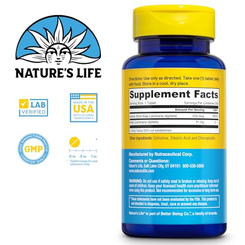 Natural iodine source for wellness