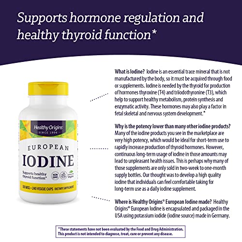 Natural iodine source for wellness