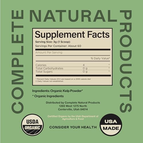natural iodine source from kelp