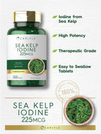 Natural iodine source from sea kelp