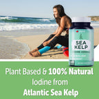 Natural iodine source from seaweed