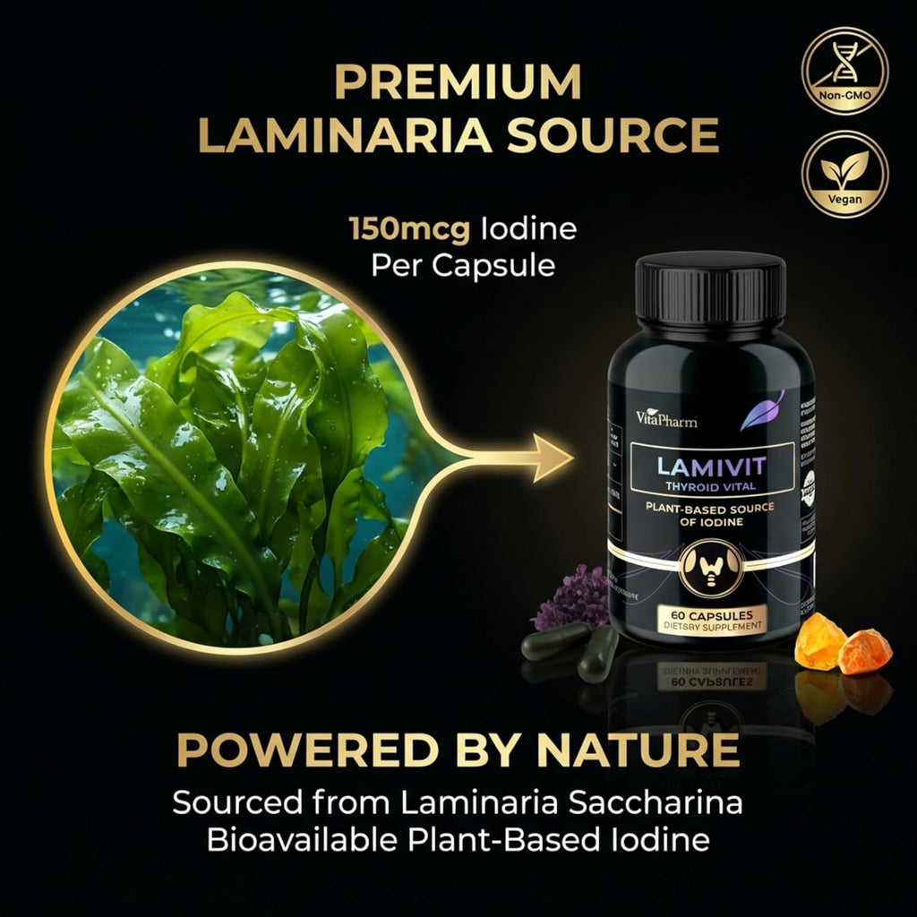 Natural iodine supplement for immune function