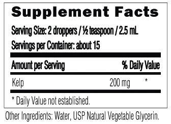 Natural iodine supplement for wellness