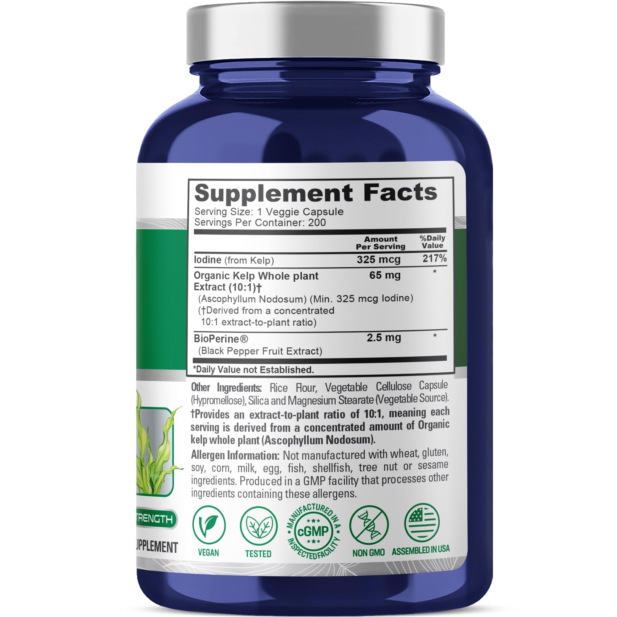 Natural iodine support for wellness