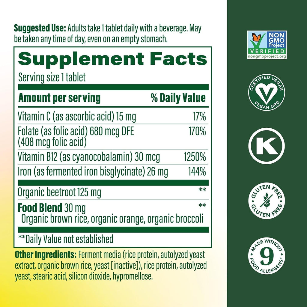 natural iron bisglycinate formula