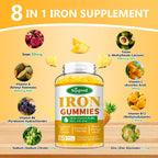 natural iron bisglycinate gummies