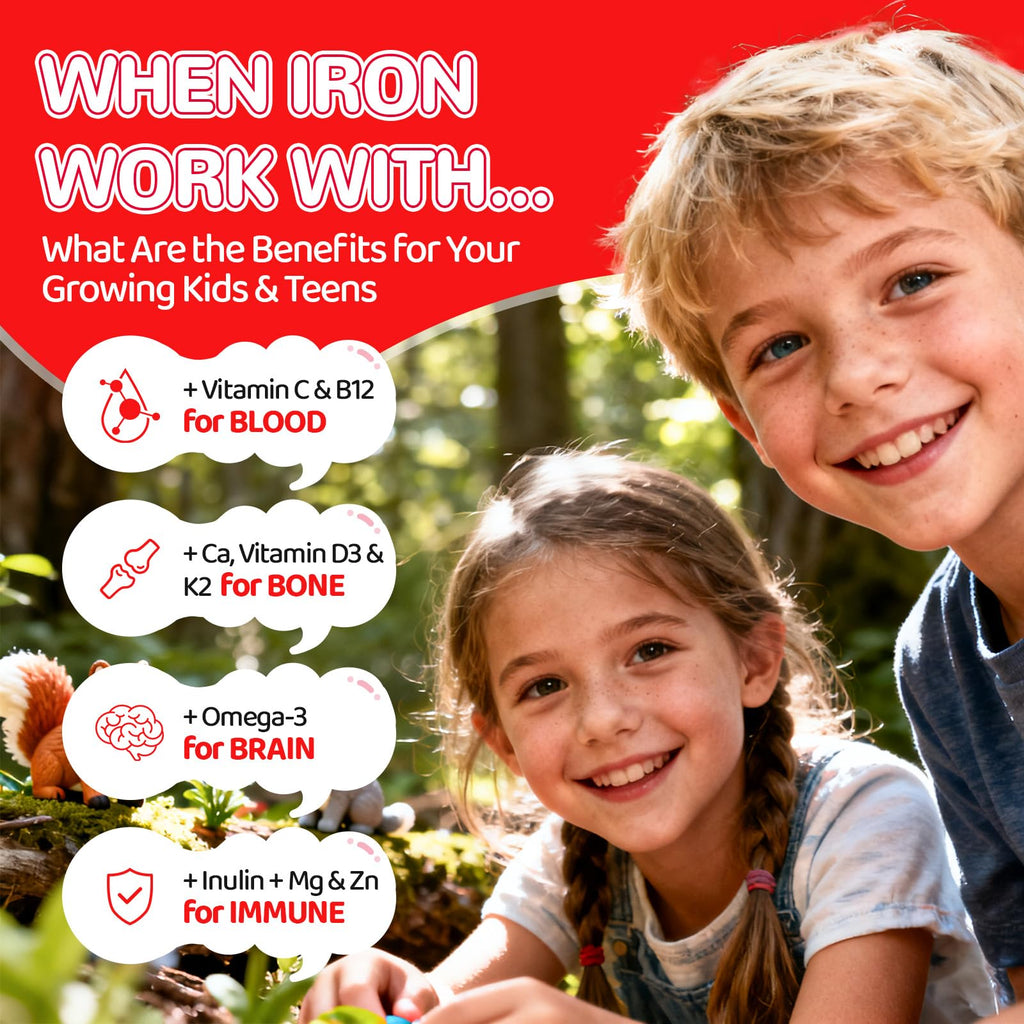 natural iron boost for children