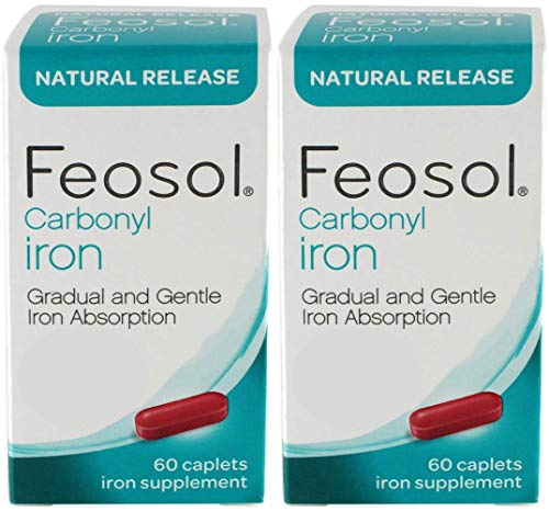 Natural iron caplets for energy