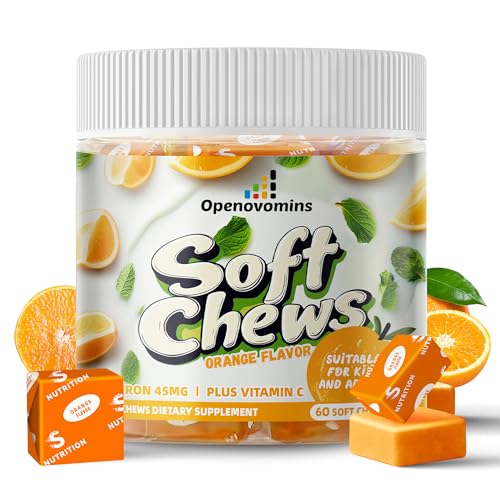 natural iron chews with vitamin C