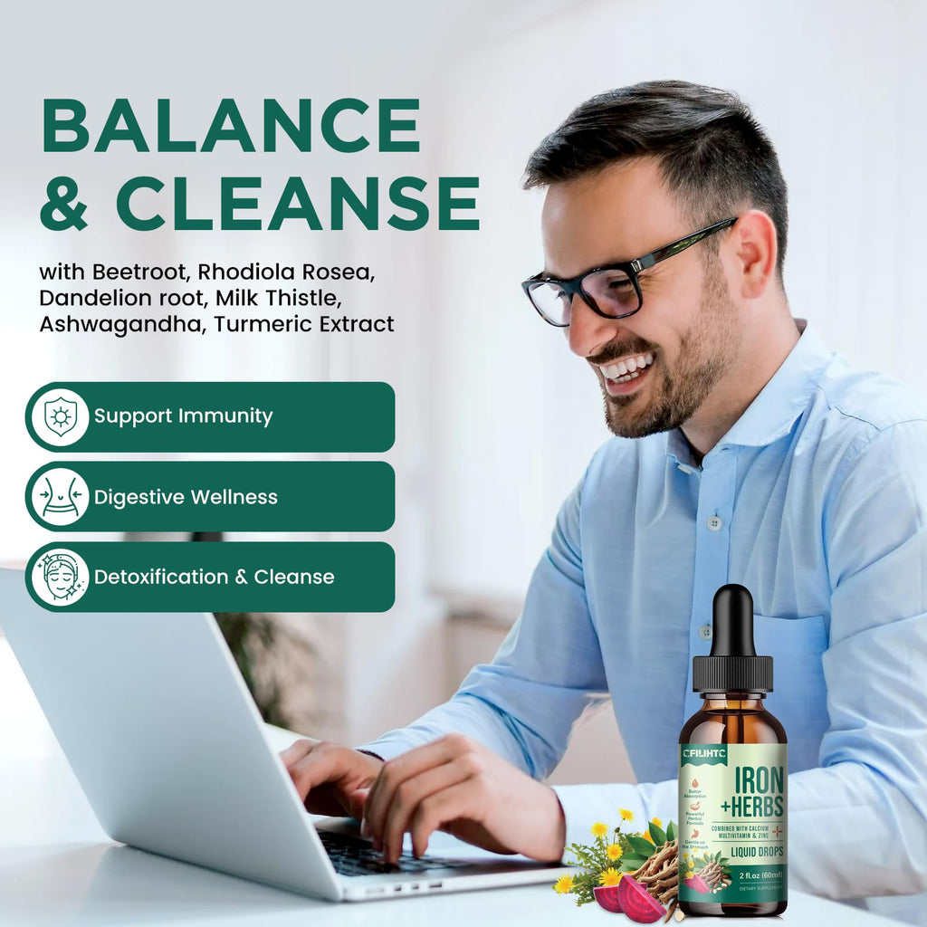 natural iron drops for vitality