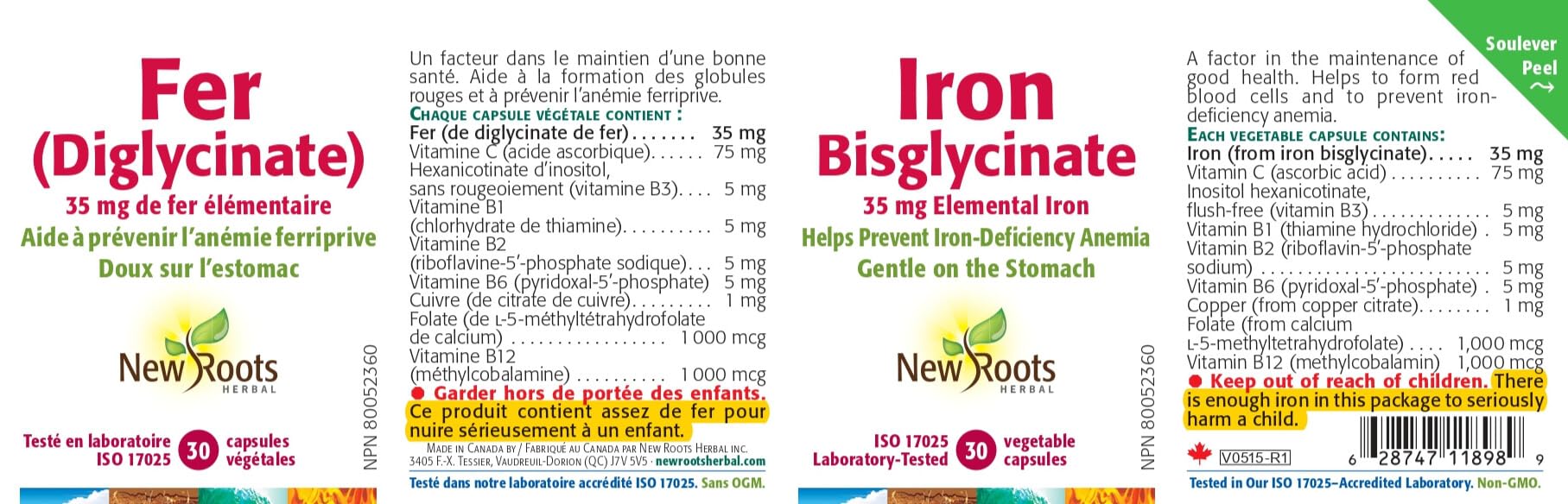 natural iron for better absorption