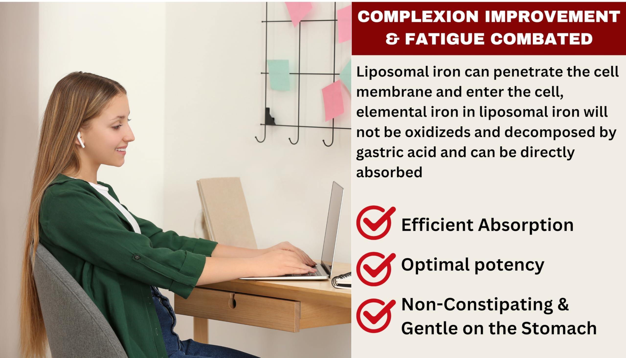 Natural iron for daily wellness