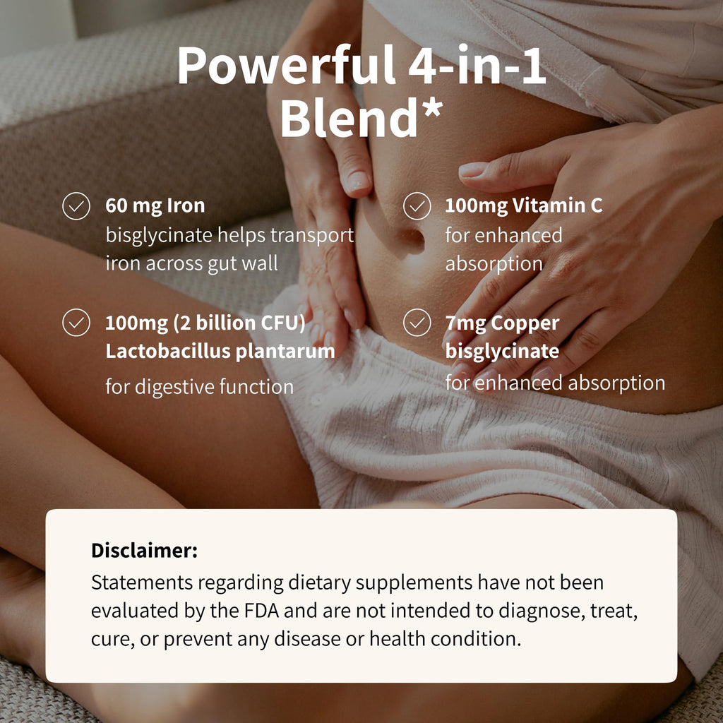 natural iron for fatigue relief