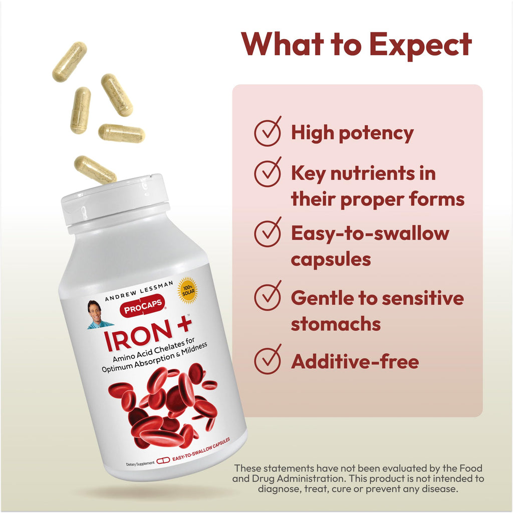 natural iron for women