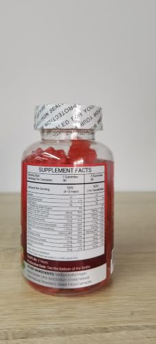 Natural iron gummies for adults