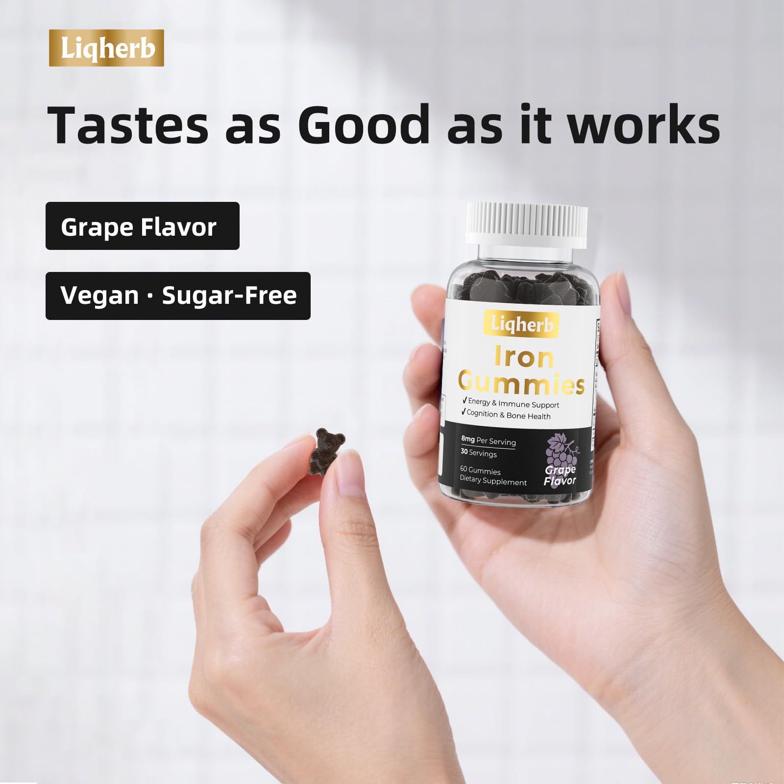 Natural Iron Gummies for better absorption