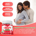 Natural iron gummies for better health