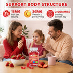Natural iron gummies for daily wellness