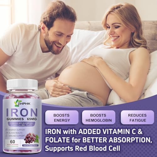 natural iron gummies for enhanced wellness