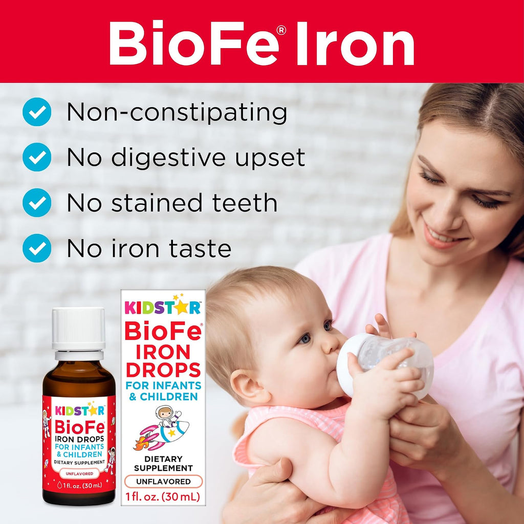 Natural iron solution for fatigue relief
